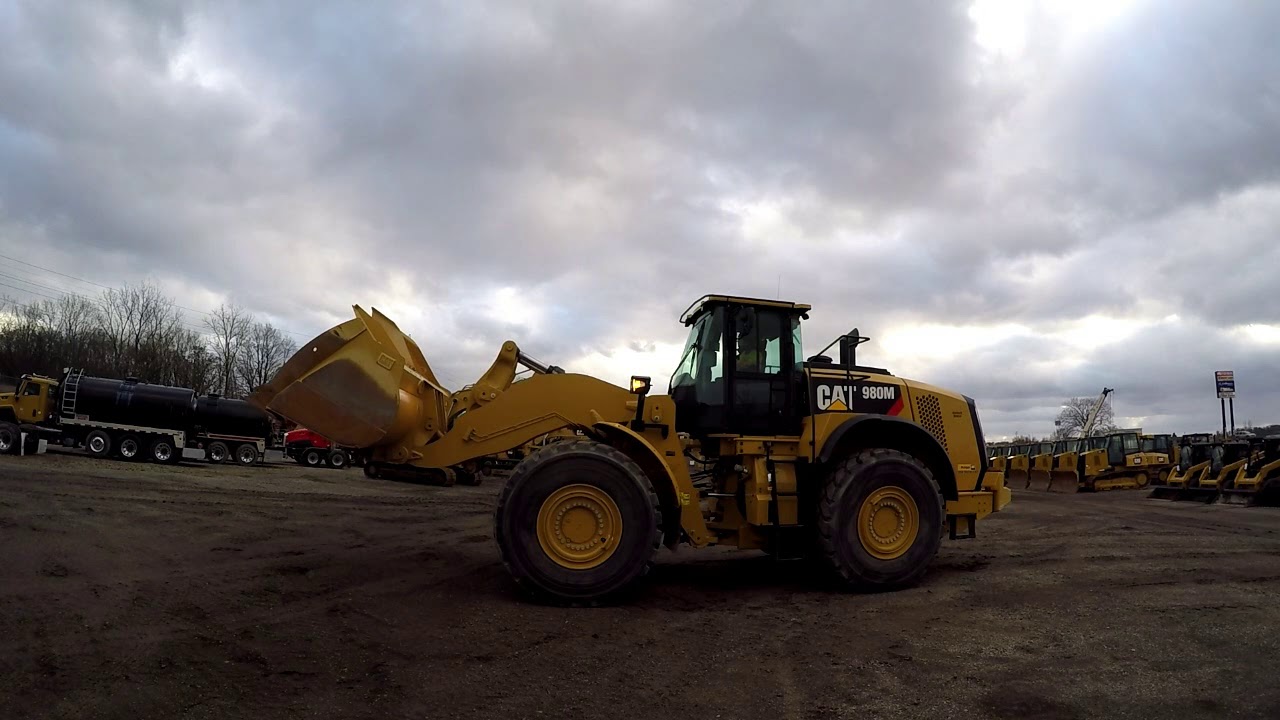 2016 CAT 980M WHEEL LOADER - YouTube