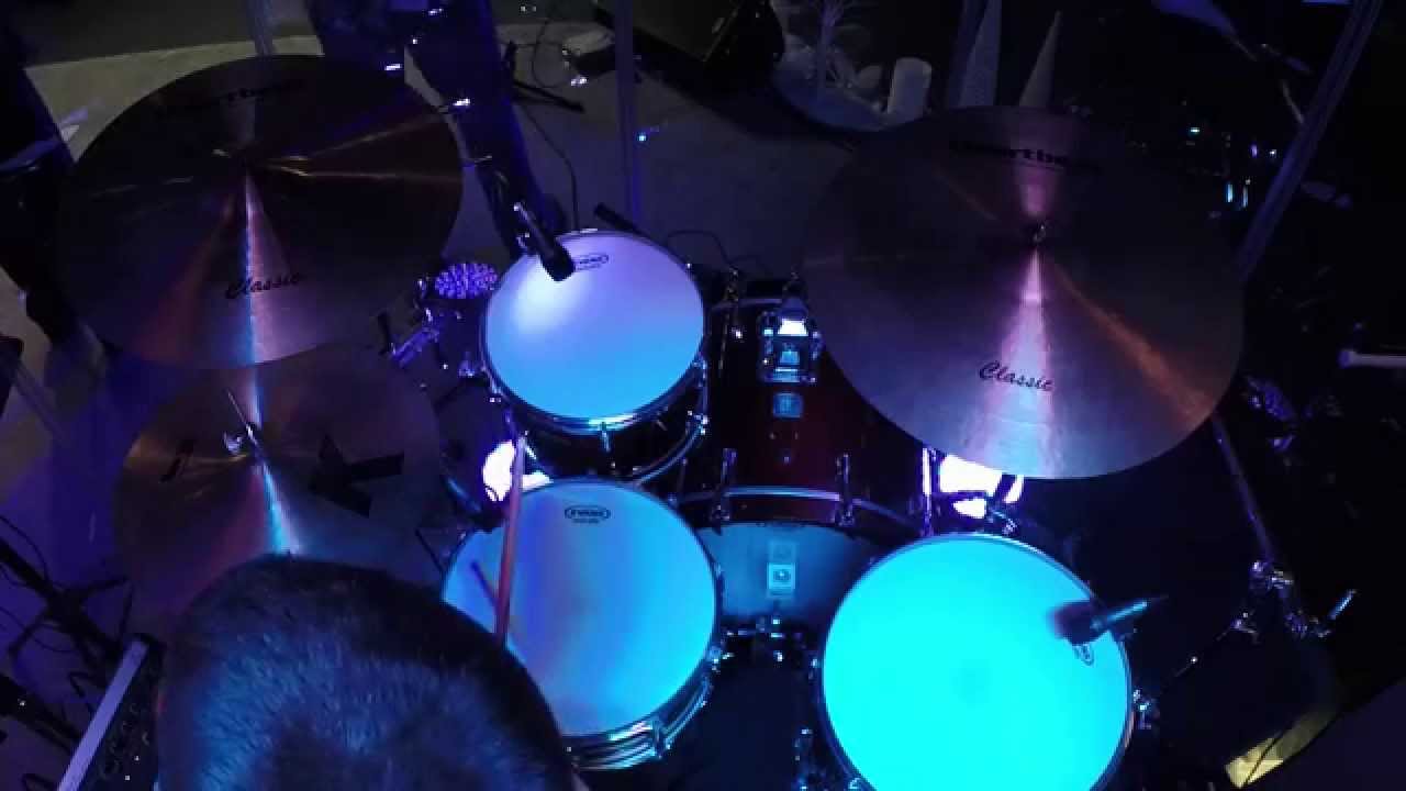 Strong God - Vertical Church Band - Live Drum Cover - GoPro HD - YouTube