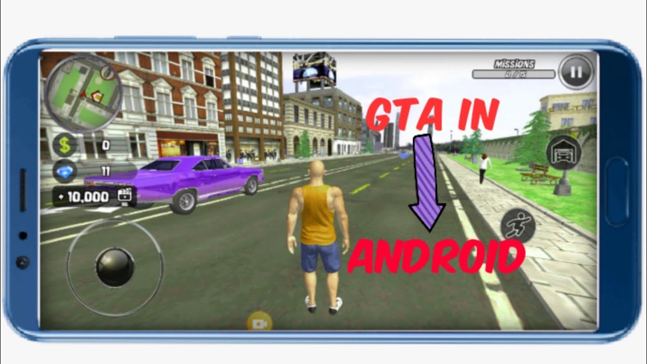Gta game in android.how to download gta game.gta game - YouTube