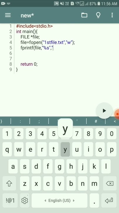 File Handling In C Languagehow To Create File In C C Coder Filehandling Shorts Youtube 4283