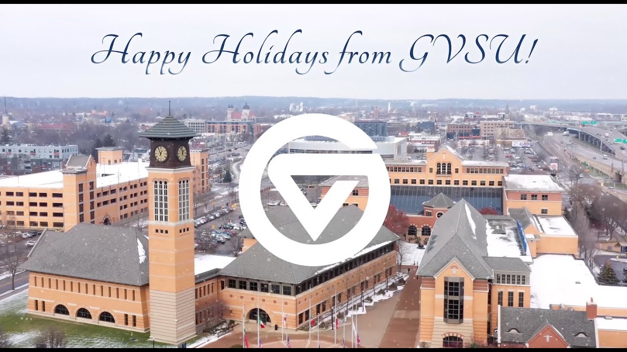 Happy holidays from GVSU! 2021 edition - YouTube