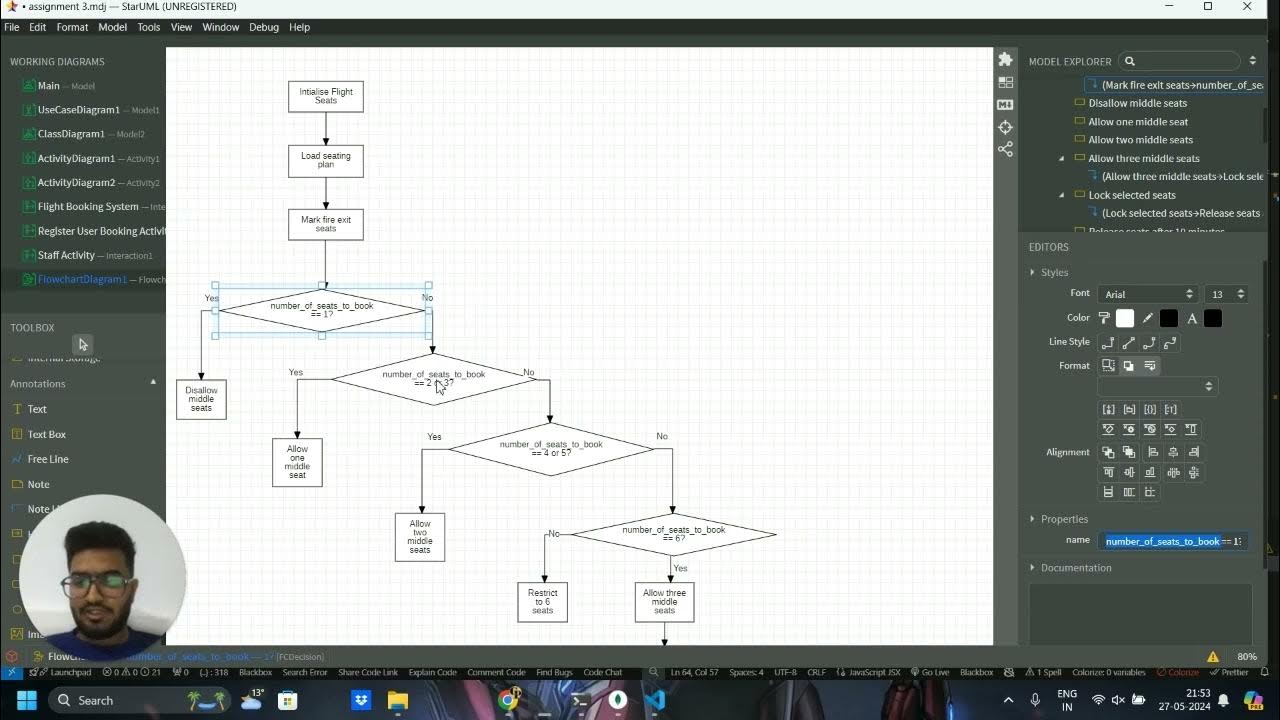 seating algorithm creation for flights - YouTube