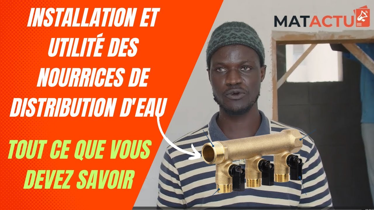 Installation et Utilité des Nourrices de Distribution d'Eau : Tout ce ...