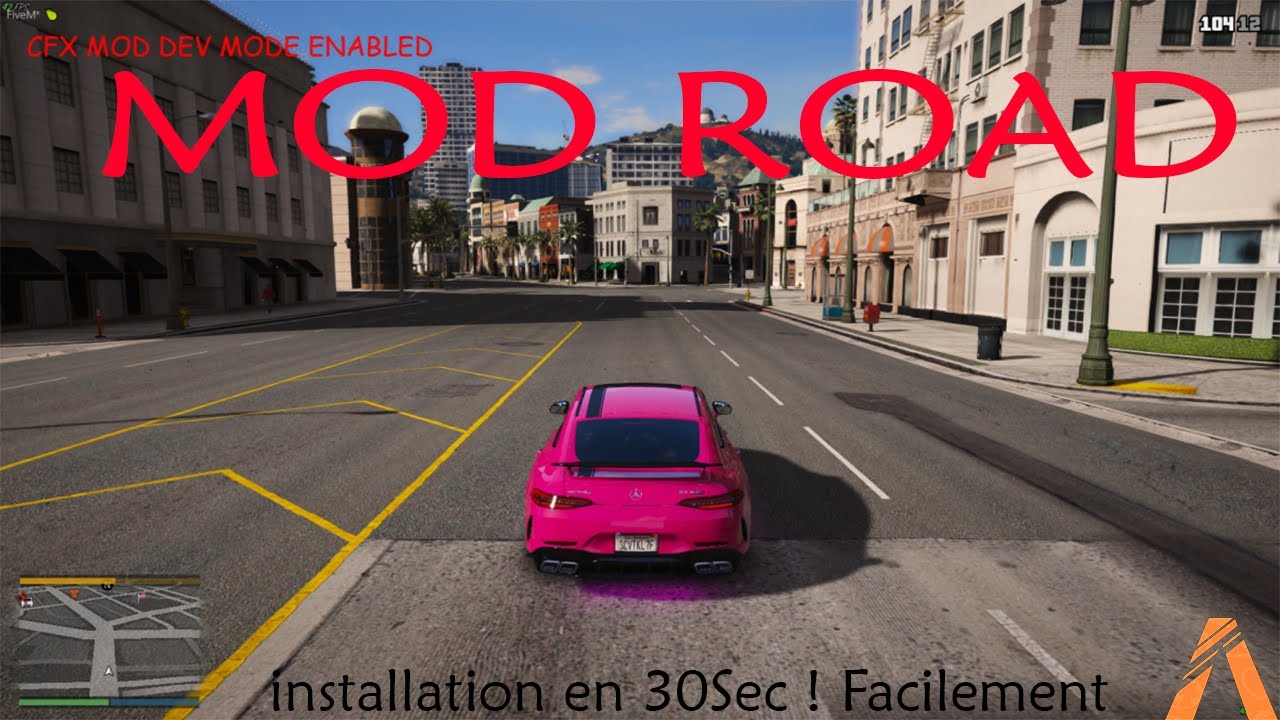 INSTALLATION MOD ROAD en 30sec [GTAV/FIVEM] - YouTube