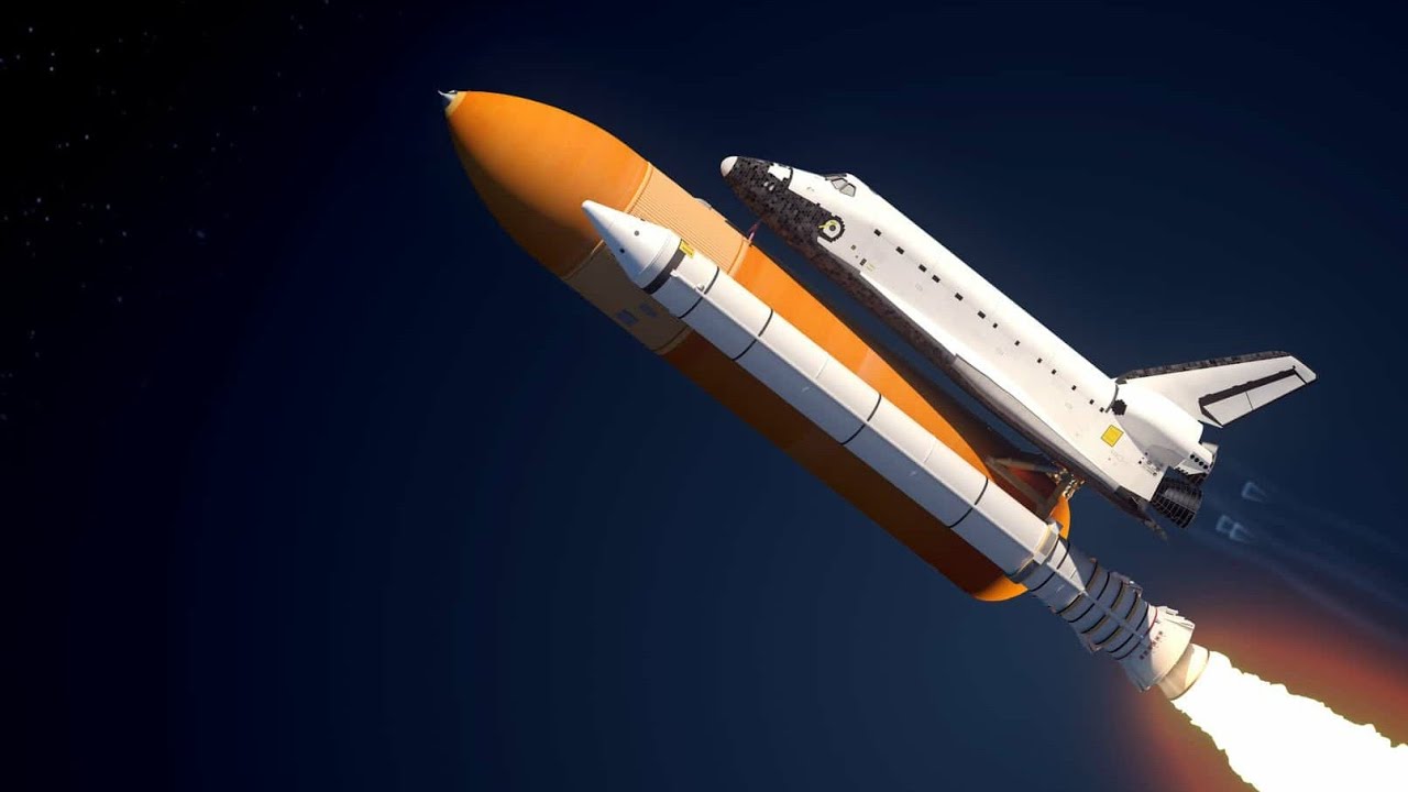 Flying in space - YouTube