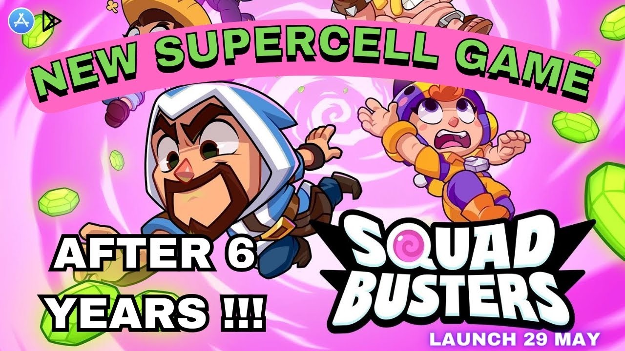 Supercell new game after 6 years !!! / SQUAD BUSTERS / Will it be ...
