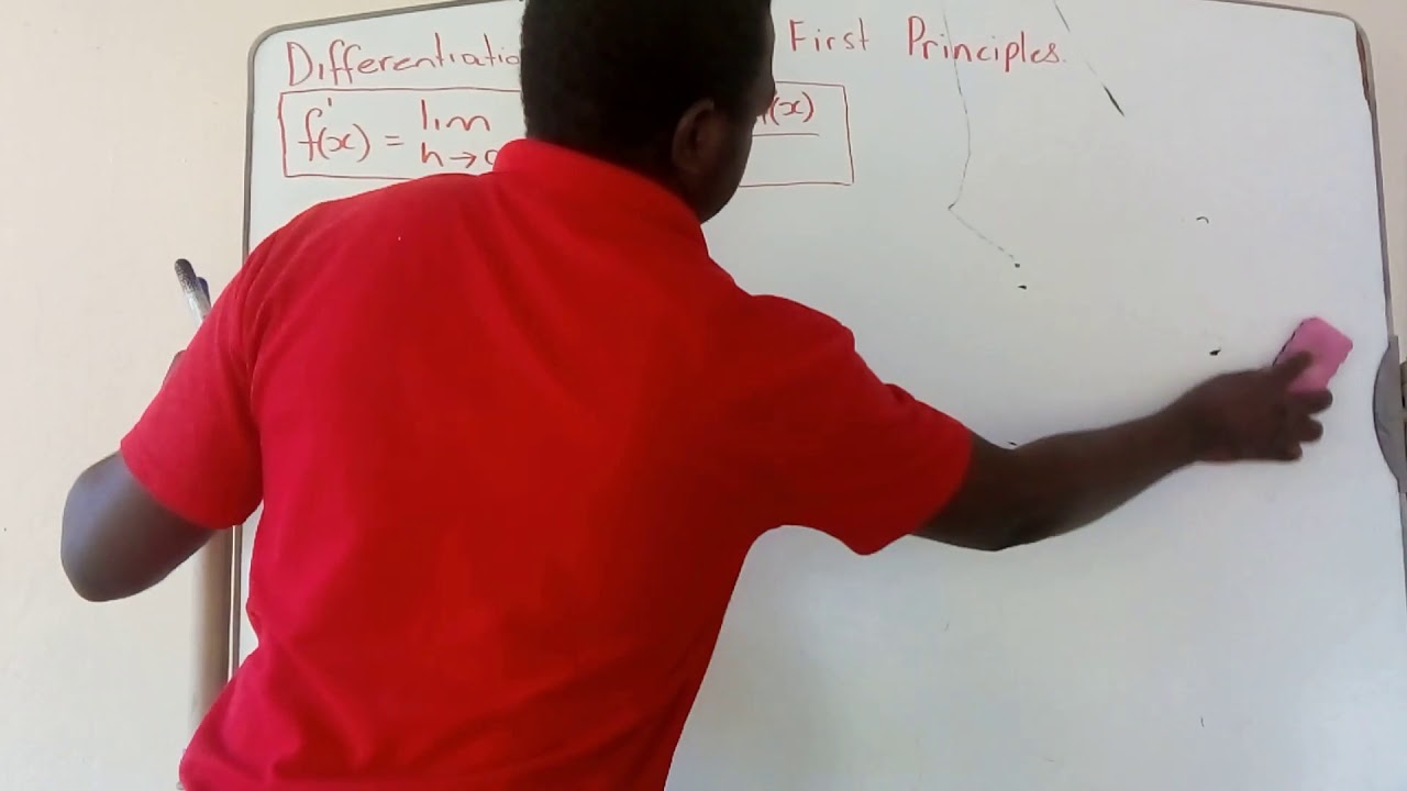 Differentiation Using First Principles - YouTube