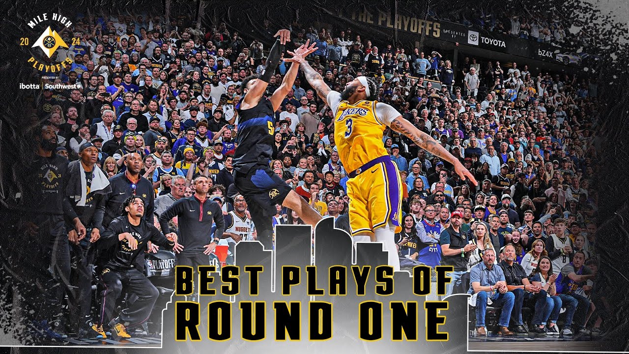 Denver Nuggets Best Plays From Round One vs. Los Angeles Lakers 🎥 - YouTube