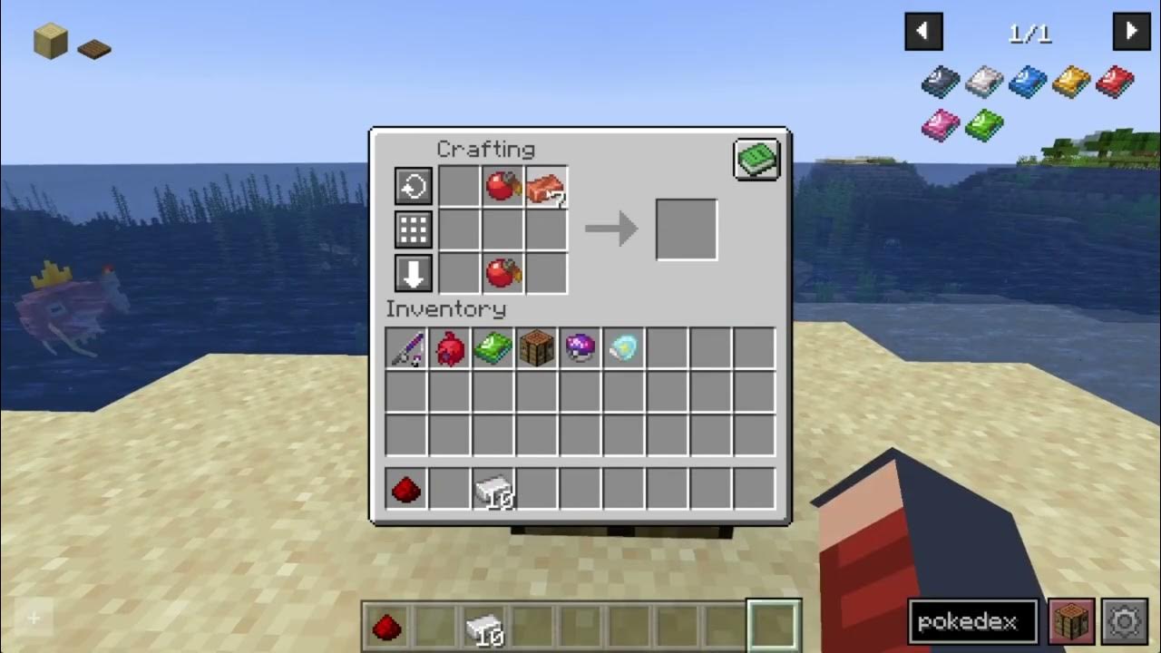 How To Craft Pokedex In Cobblemon Youtube