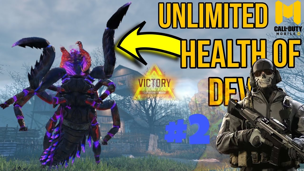 UNLIMITED HEALTH DEVIL || CALL OF DUTY || - YouTube