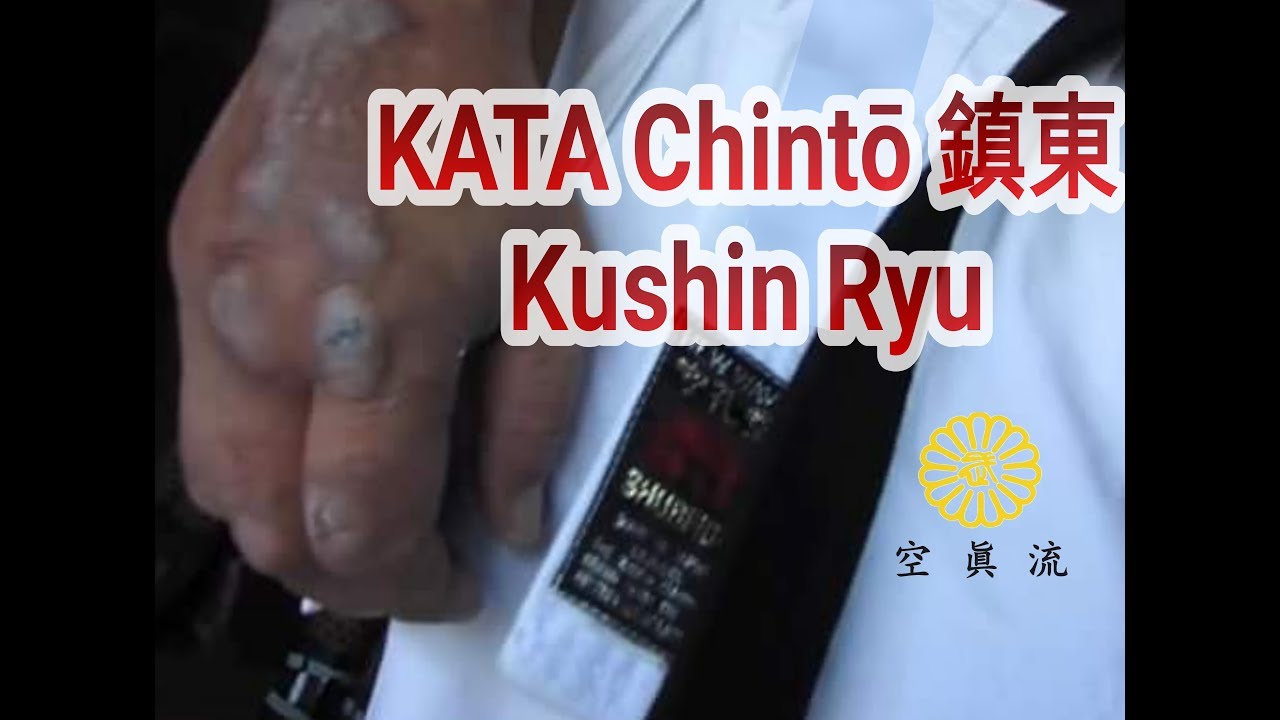 KARATE Training KATA #Chinto 鎮東 Kushin Ryu | Soke Horyu Matsuzaki - YouTube