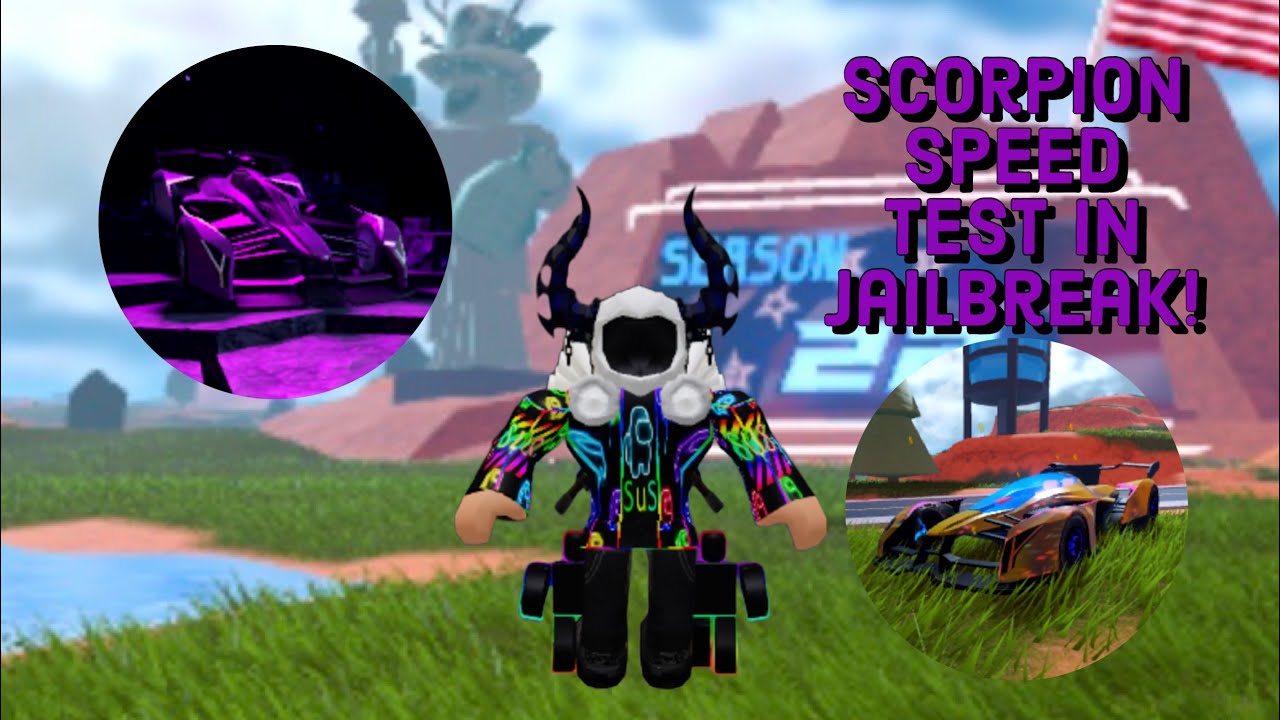 Speed Testing the *NEW* Scorpion in Roblox Jailbreak! - YouTube