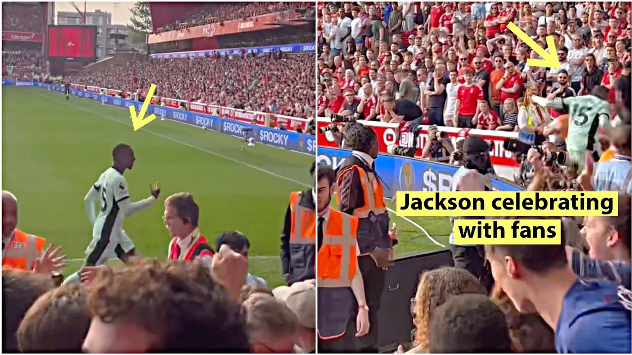 🔥Crazy scenes as Nicolas Jackson scored a late winning goal against ...