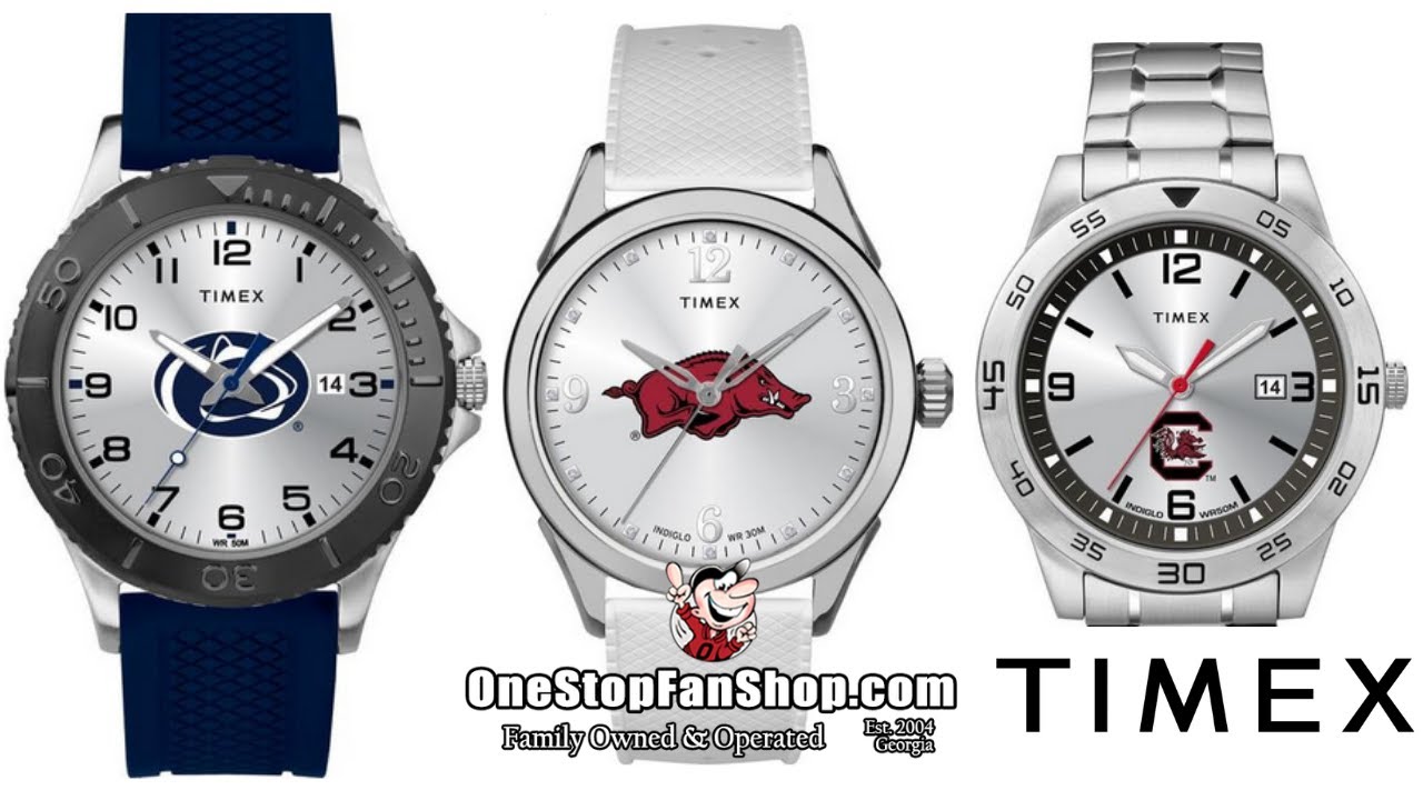 Timex Tribute Collection: College, University, and Professional Sports ...