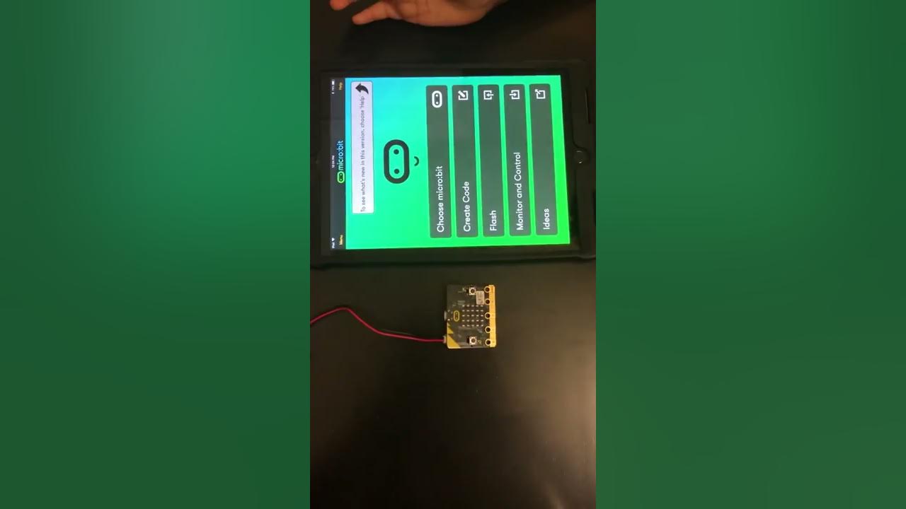 Program Microbit using ipad - YouTube