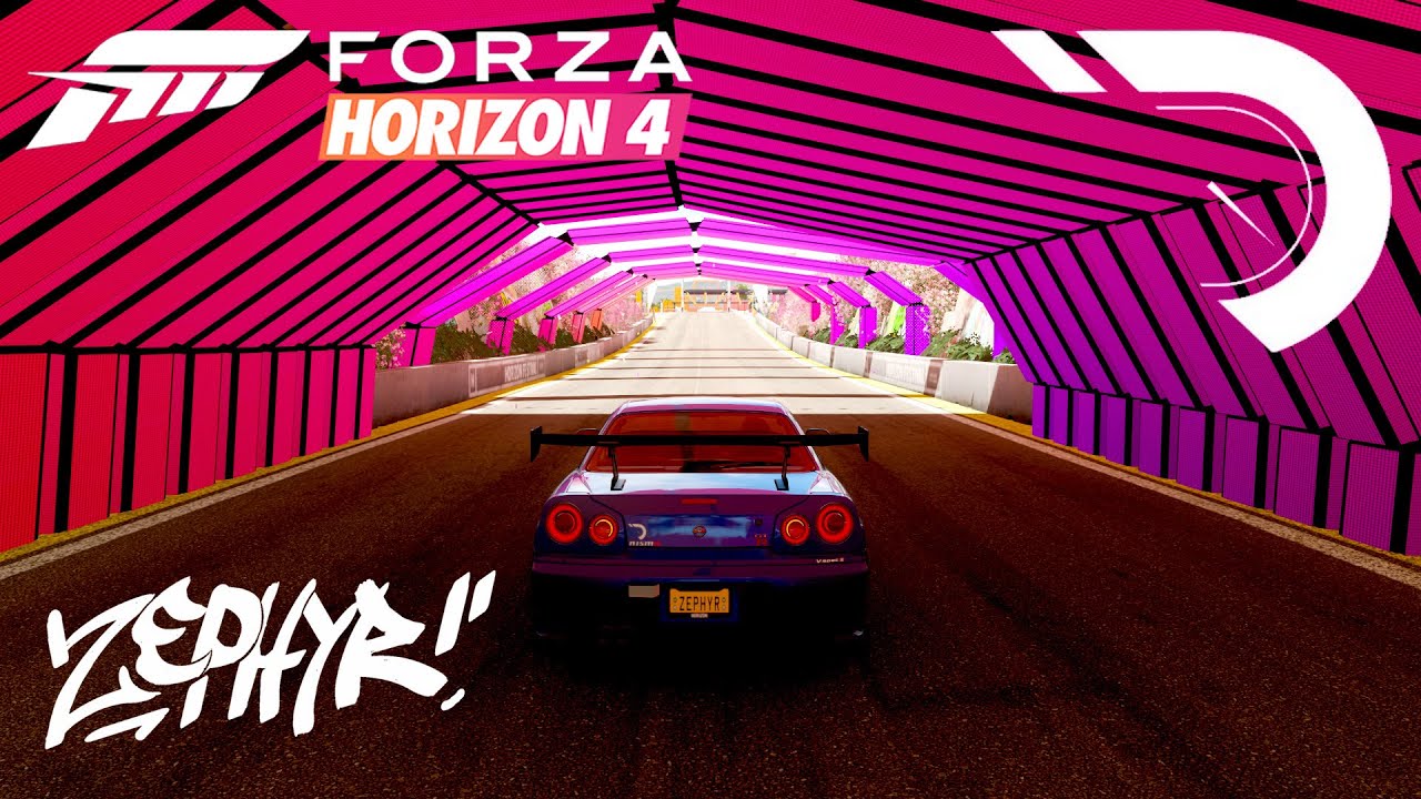 Forza Horizon 4 | Nissan Skyline GT-R R34 [InitialDaz EDTN] - YouTube