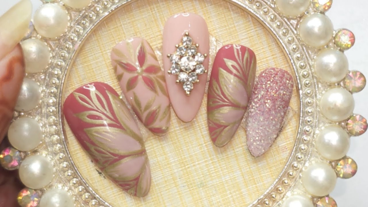 oddly satisfying nail art design idea 2024 | cute and creative nail art ...