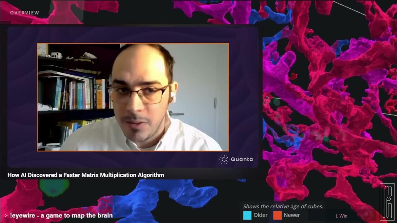 Quanta Magazine - How AI Discovered a Faster Matrix Multiplication Algorithm - YouTube