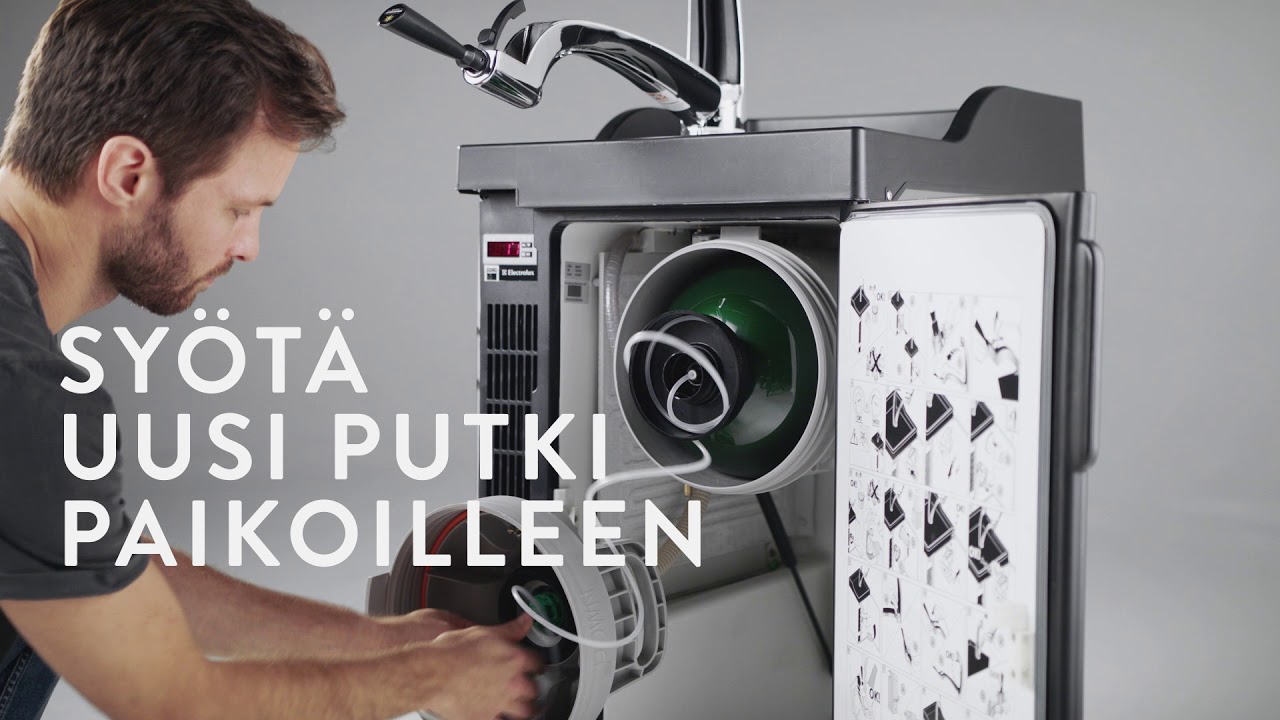DraughtMaster - Flex-astian vaihtaminen - YouTube