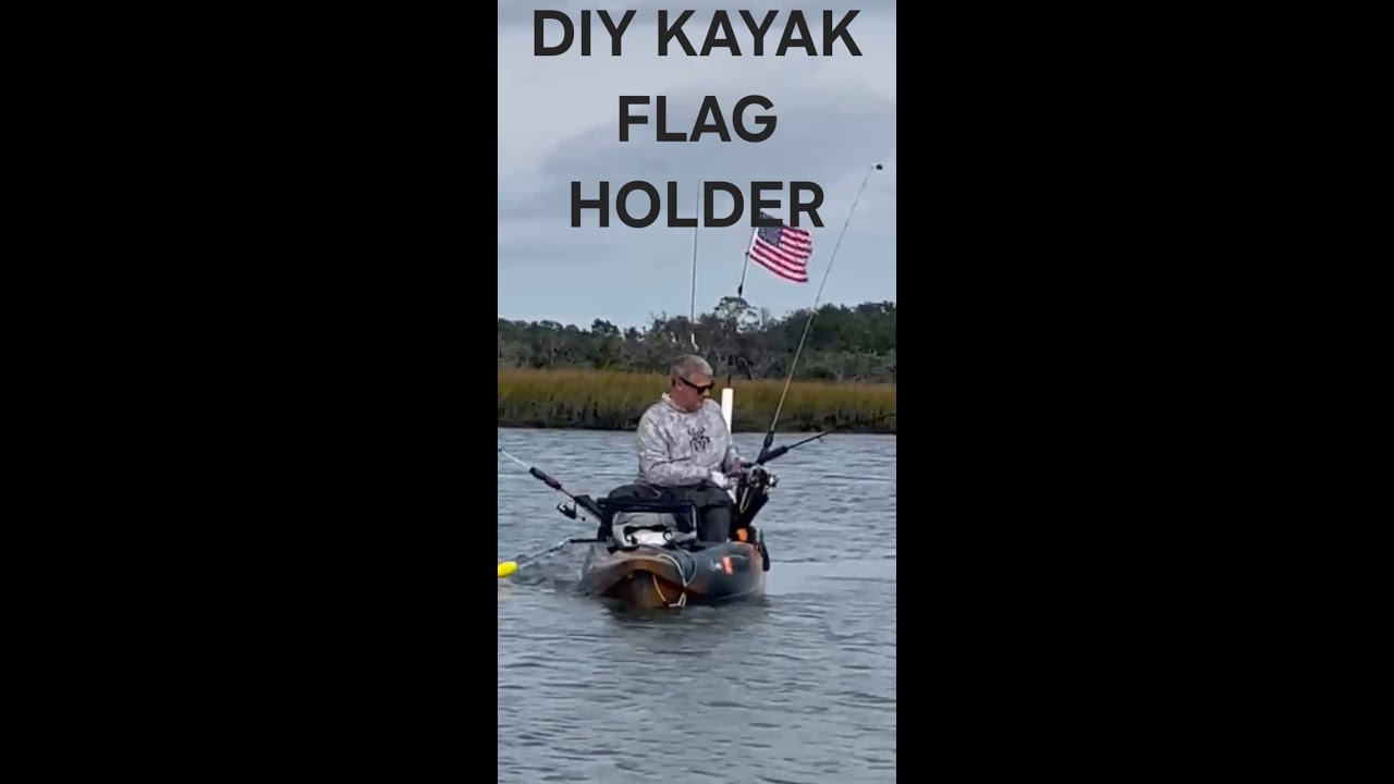 DIY Fishing Kayak Flag Holder (Easy PVC Build) - YouTube