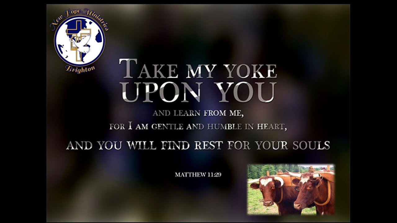 TAKE MY YOKE | PASTOR LEON LUNA - YouTube
