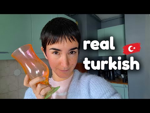 Everyday Turkish Listening Practice - Learn Weekend & House Chores Vocabulary
