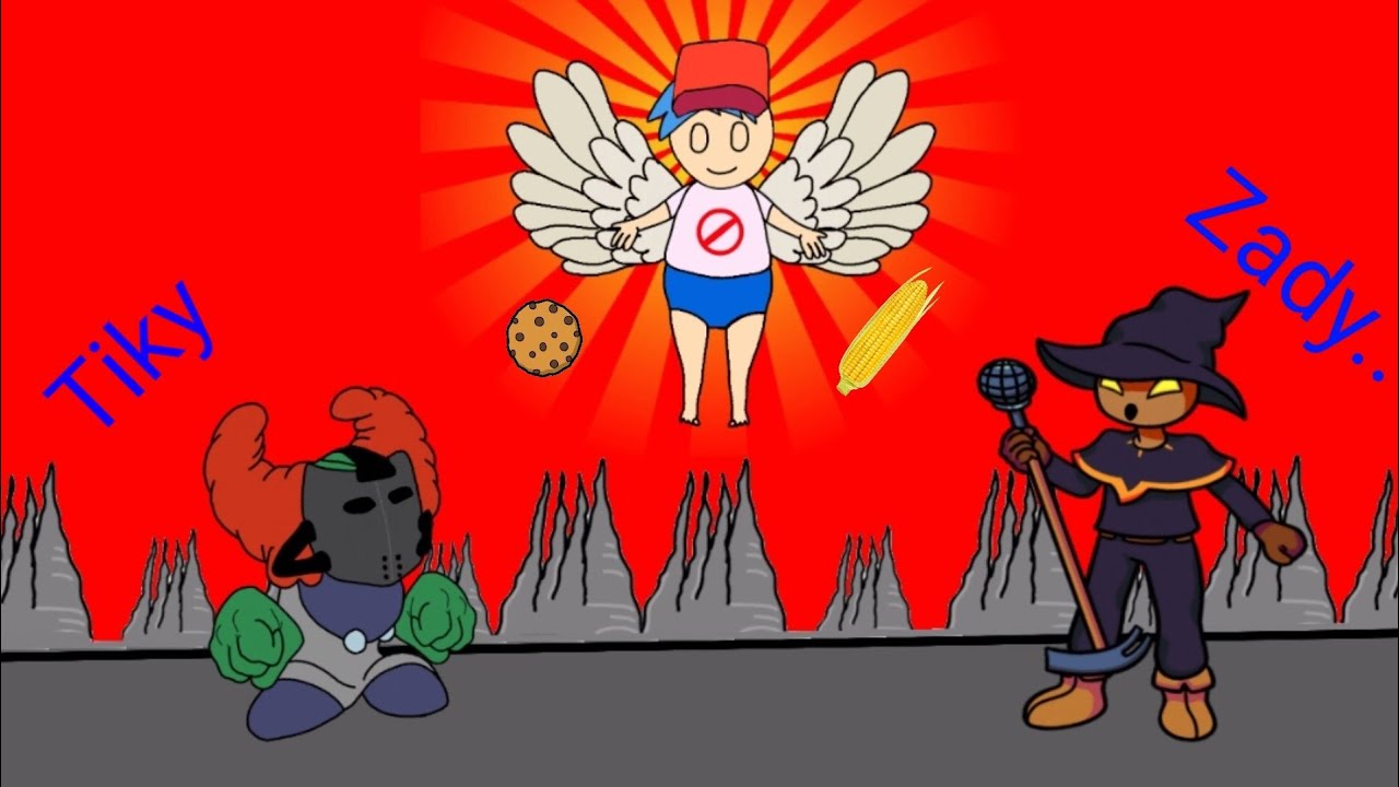 Tiky Vs Zady but got cookie and corn | Fnf Animation - YouTube