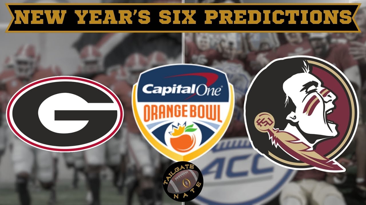 Georgia vs Florida State | Orange Bowl Game Prediction | 2023 College ...