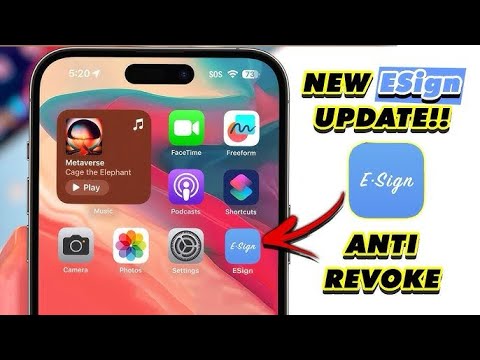 Esign iOS Fix Revoke : Fix Unable to Install Esign on iPhone | NEW Update Free Sign Fix Revoke ...