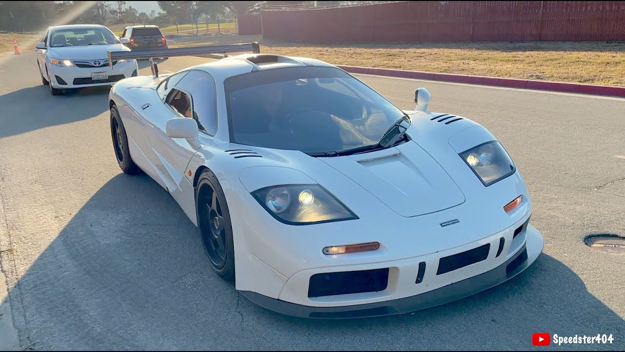 $20 Million Legendary McLaren F1 HDK Start Up Sound & Driving On the ...