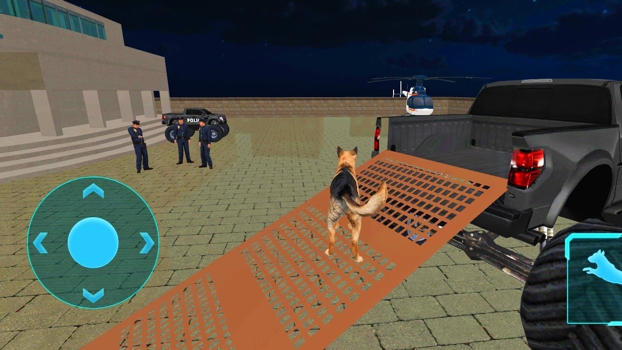 Transport Police Dog Simulator, 3D Police Dog Game - Android Gameplay ...