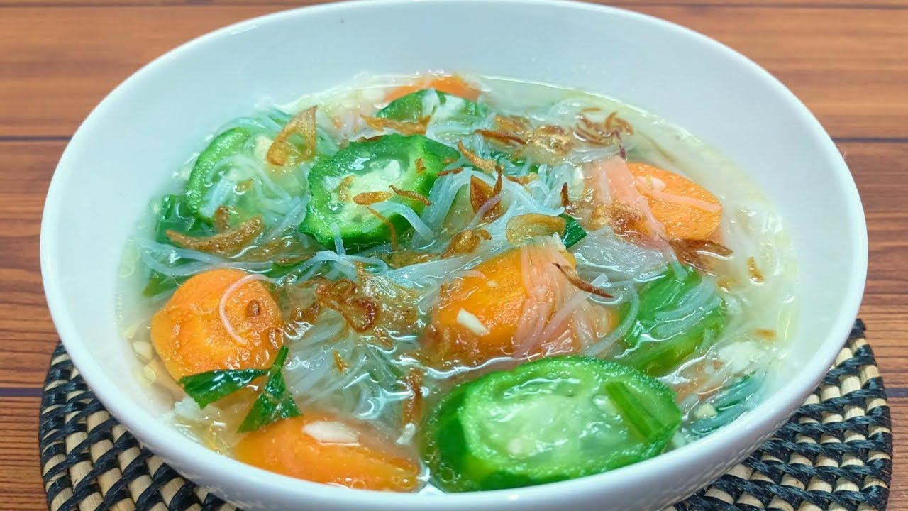 Resep Sayur Oyong Kuah Bening yang Enak dan Segar - YouTube