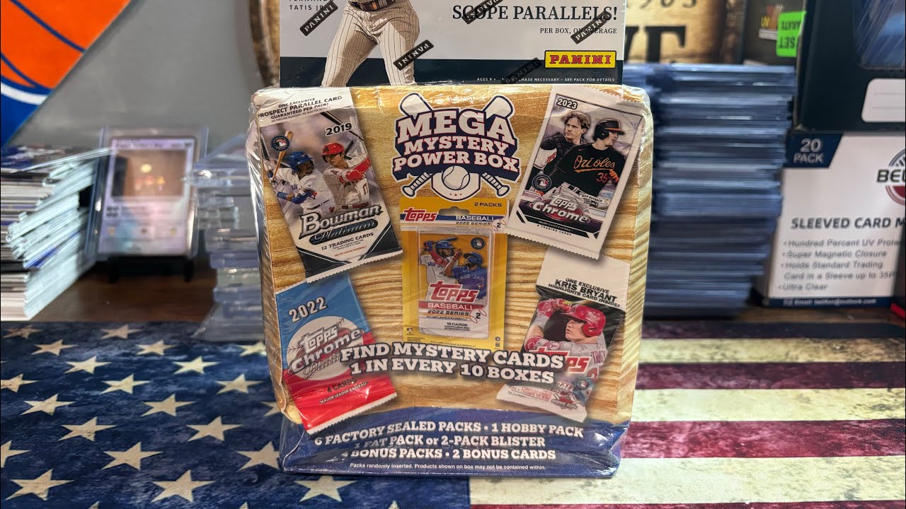 Sunday Night Rip! Let’s Open a Mega Mystery Baseball Power Box and 2022 ...