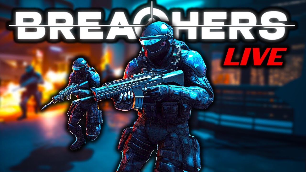 🔴LIVE - Breachers VR's NEW UPDATE Is Too Good... - YouTube