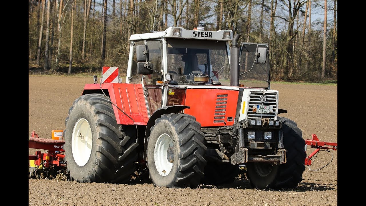 Rüben legen 2020: Steyr 8180 - YouTube