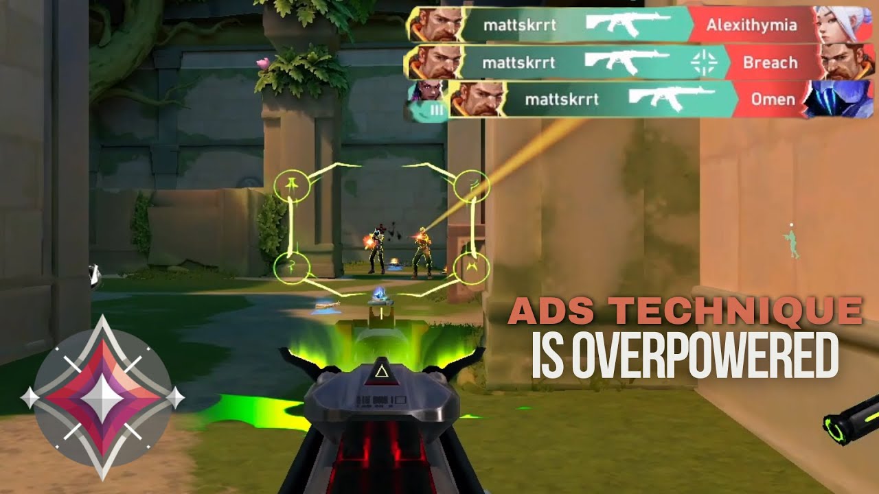 Why using ADS is so overpowered in Valorant... - YouTube