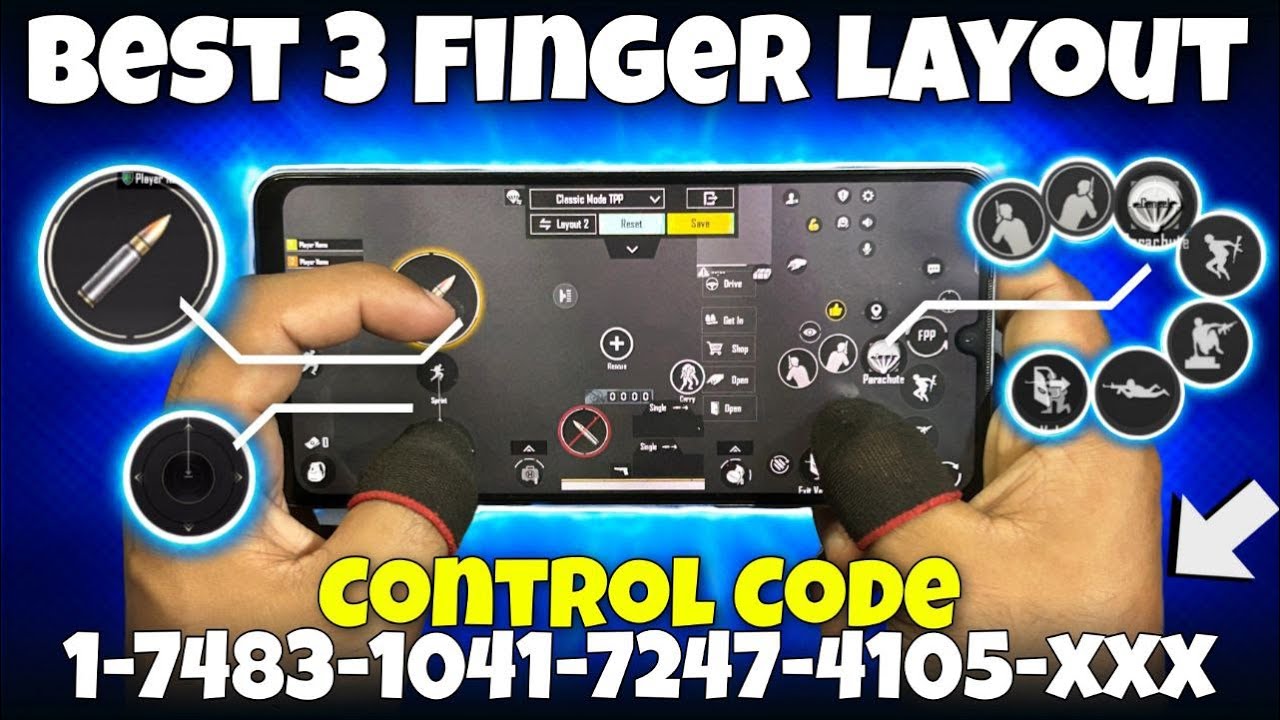 BGMI & PUBG MOBILE 3.8 UPDATE BEST 3 FINGER CLAW CONTROL CODE | New ...