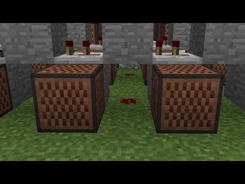 Minecraft Note blocks: Redstone Active! - YouTube