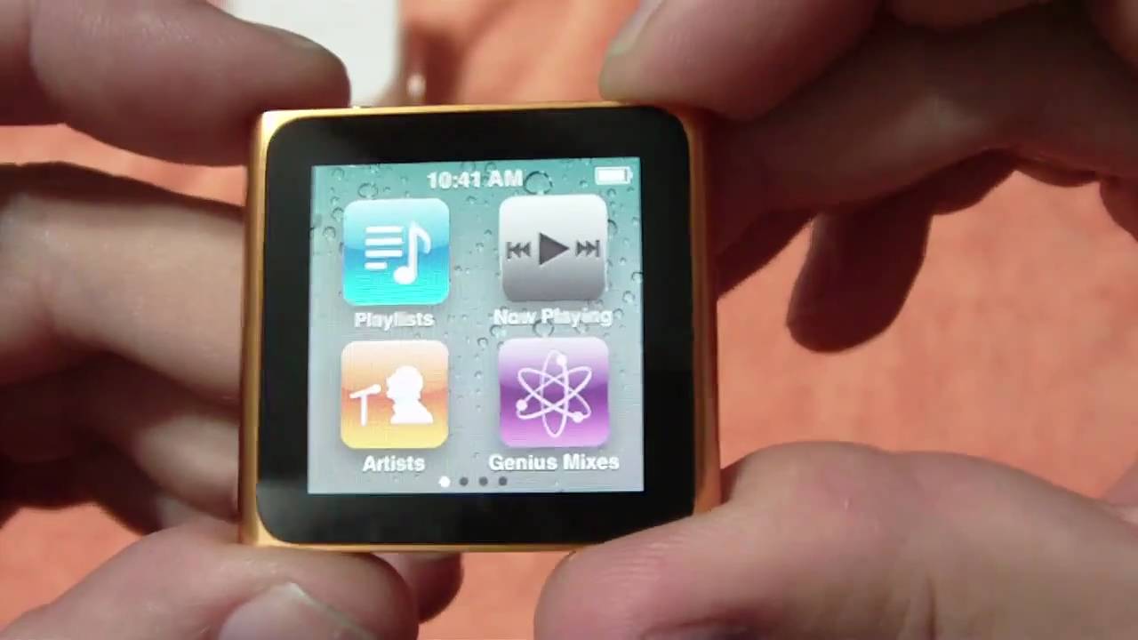 Apple iPod Nano 6G (16GB Orange) Unboxing Video - YouTube