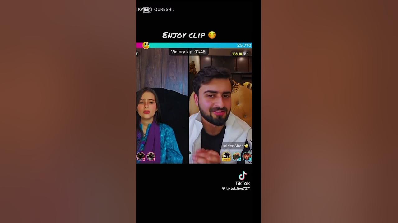 Haider shah and kainat Qureshi live match/punishment - YouTube