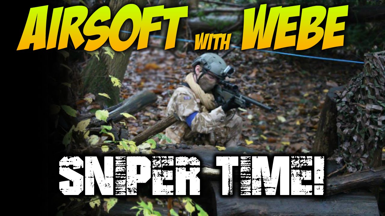 Airsoft with WeBe - L96 sniper game play [Airsoft Plantation] - YouTube