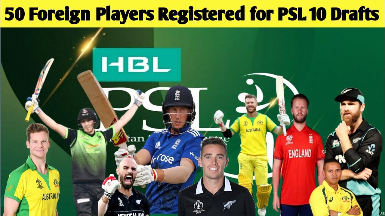 50 Foreign Stars Registered for 2025 Draft | 50 Foreign Players ...