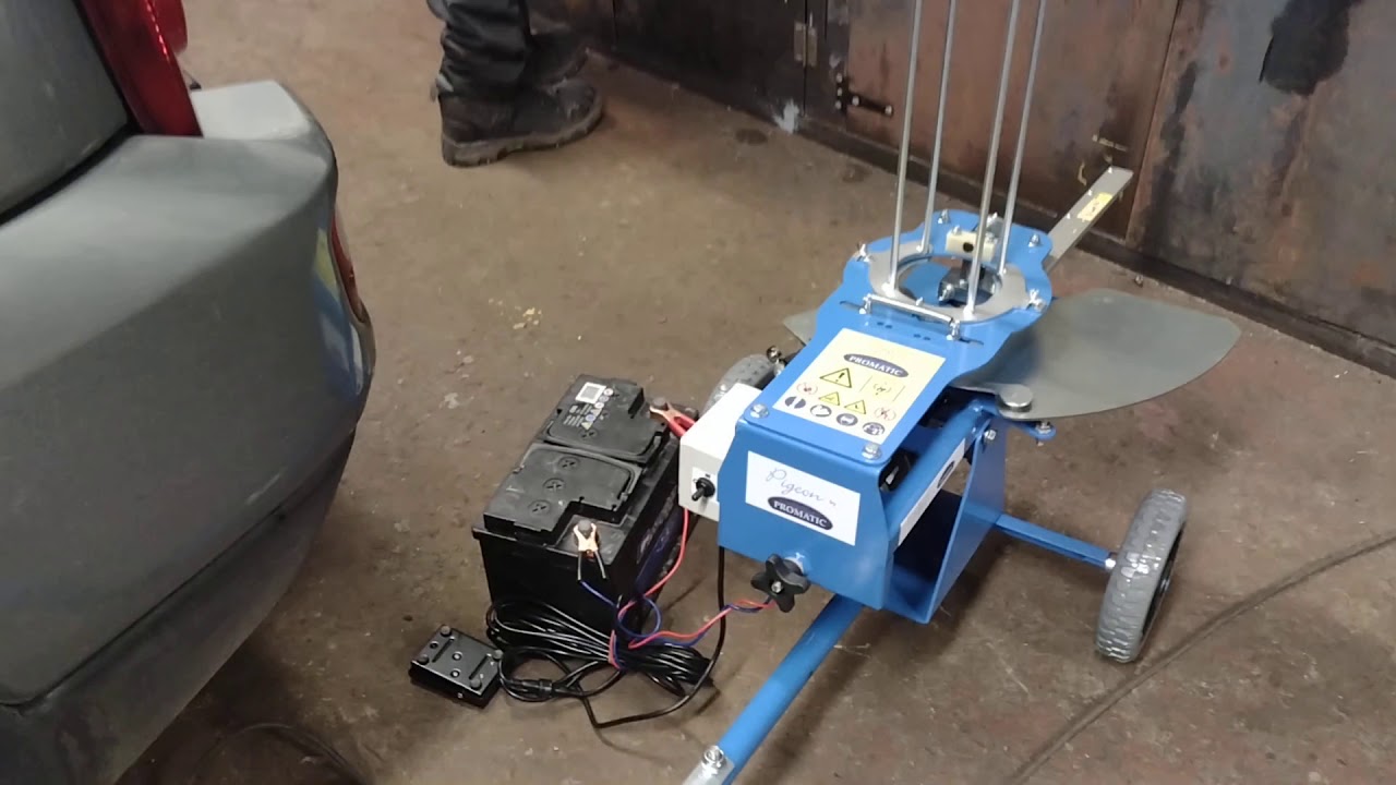 setting up the Promatic pigeon trap #Shorts - YouTube