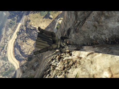 GTA 5 Stunning Ragdolls #71 - (Batman - Mountain Fails)