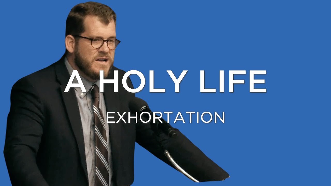 A Holy Life | Jared Longshore (Exhortation) - YouTube