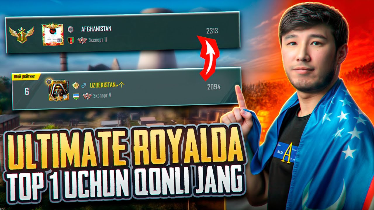 TOP-1 UCHUN QONLI JANG ULTIMATE ROYALDA DAXSHATLI O'YINLAR BIZ REYTINGA ...