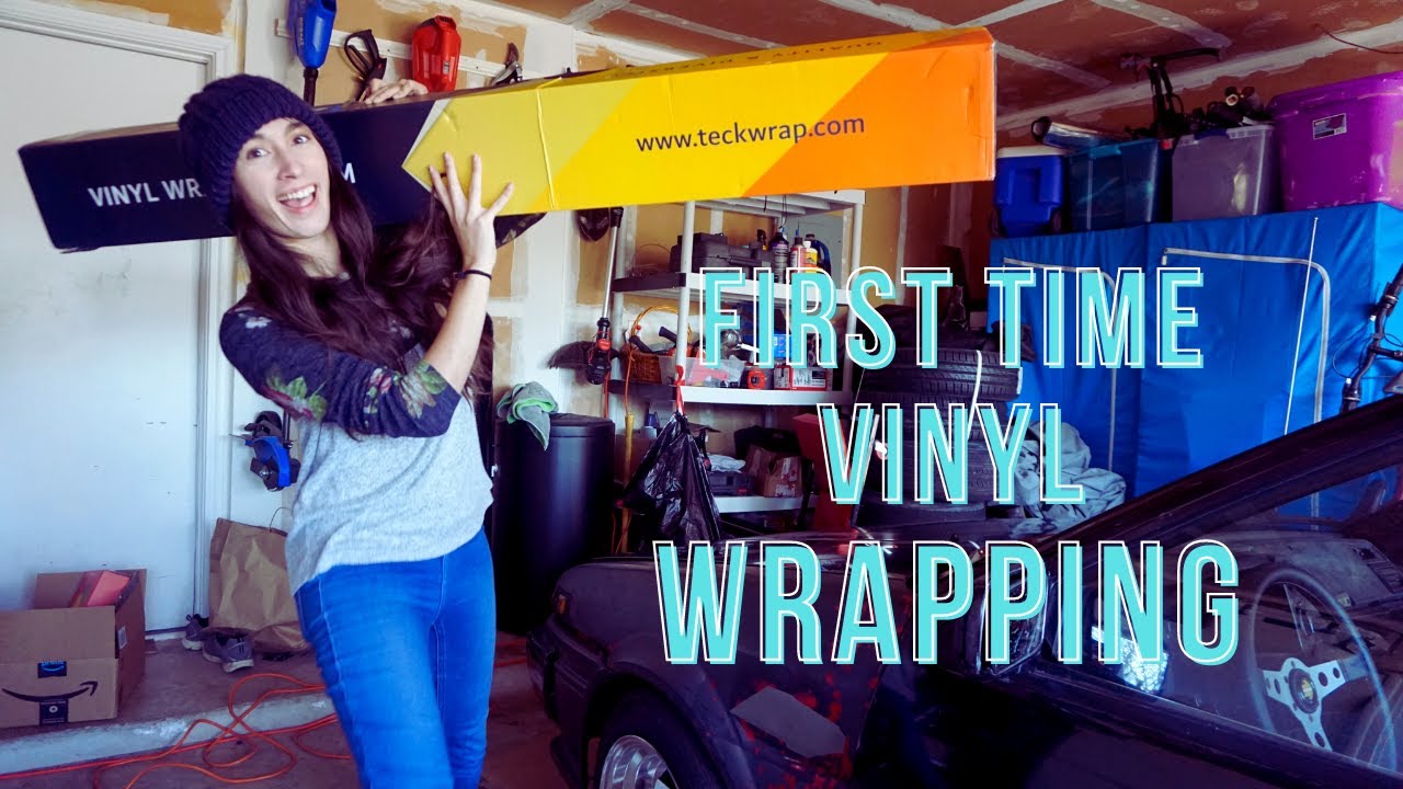 Learning to vinyl wrap on my AE86 | Toyota Corolla Drift Build | S1E21 ...