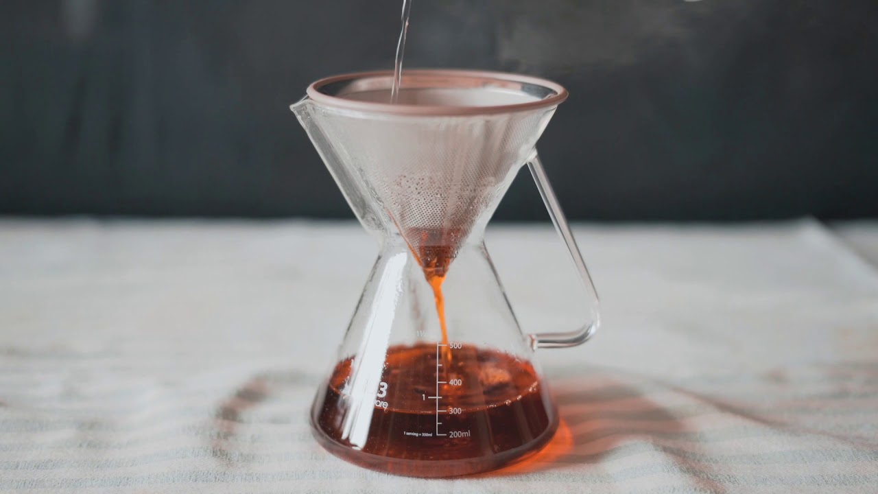Pour Over Tea with OVALWARE RJ3 - YouTube