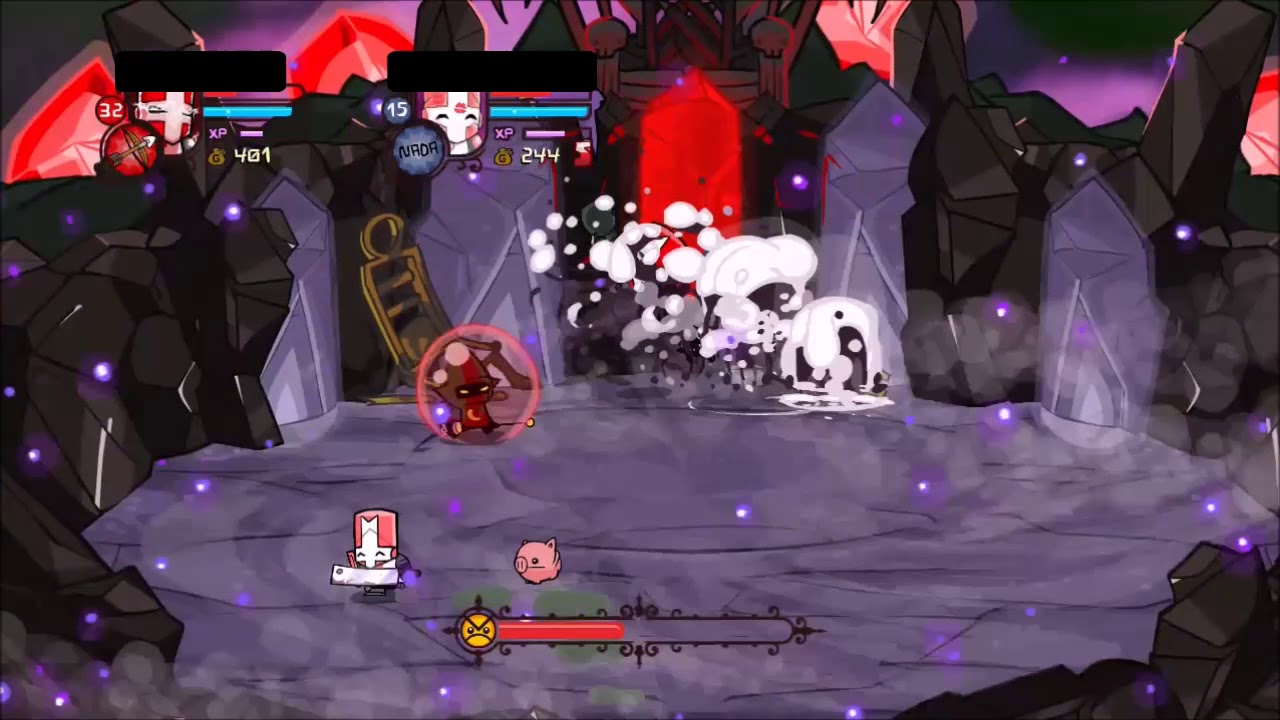 Castle Crashers Final Boss Glitch (2018) - YouTube