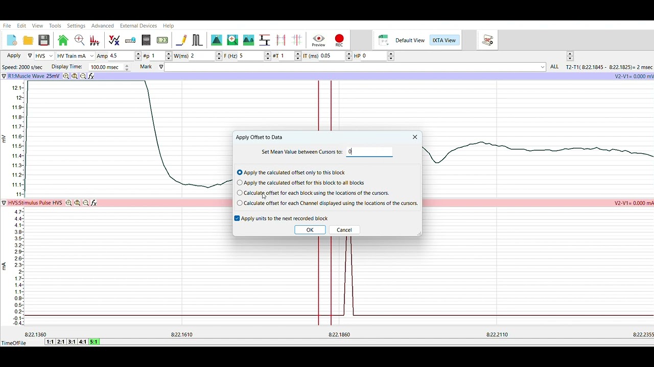 Apply offset to a channel on each block based on the location of the ...